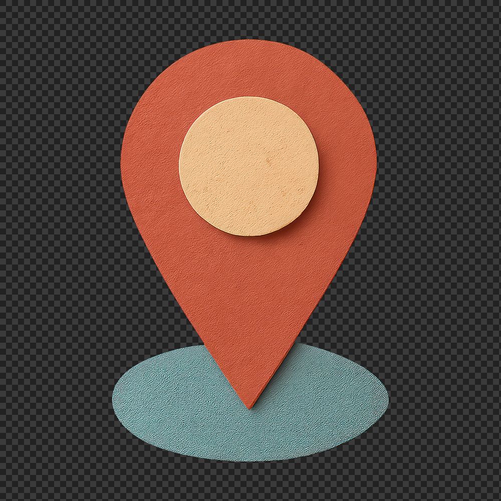PNG Abstract geometric location marker | Free PNG - rawpixel