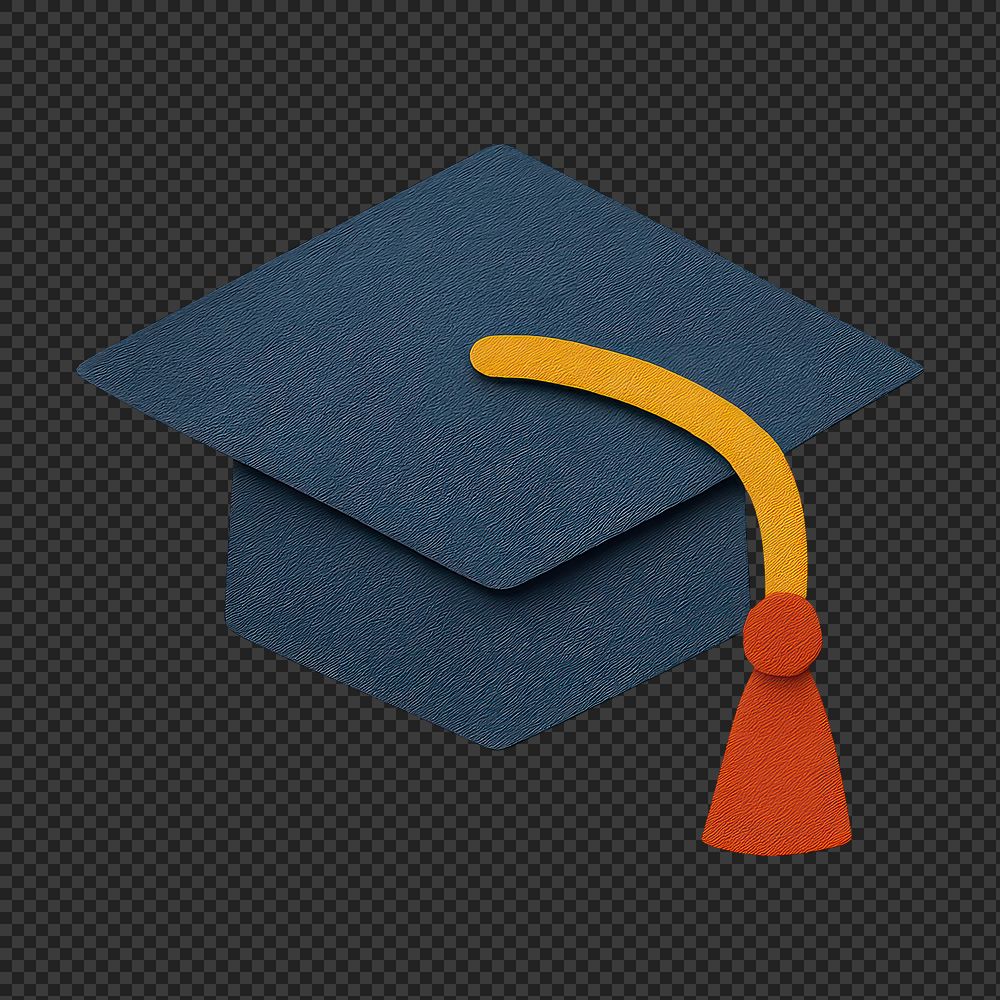 PNG Graduation cap orange tassel | Free Icons - rawpixel