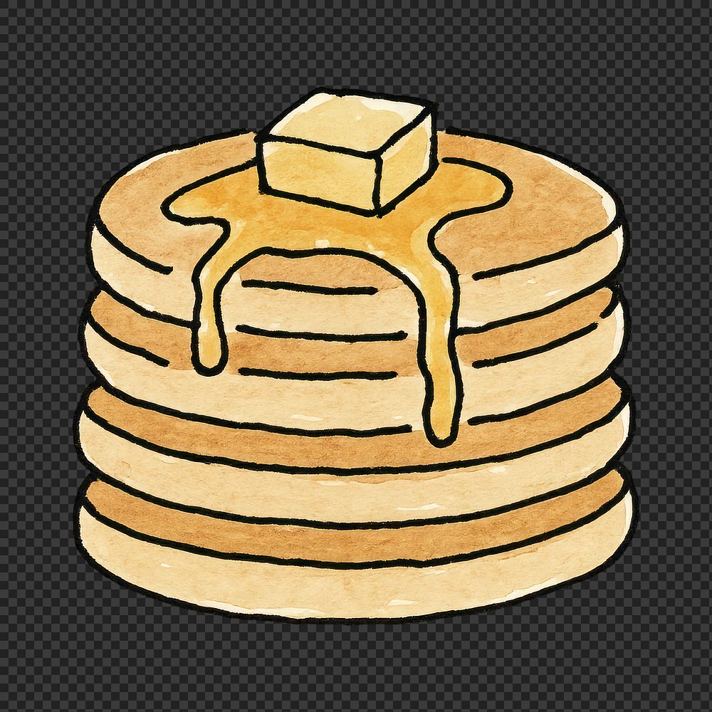 Pancakes Transparent Breakfast Images | Free Photos, PNG Stickers ...