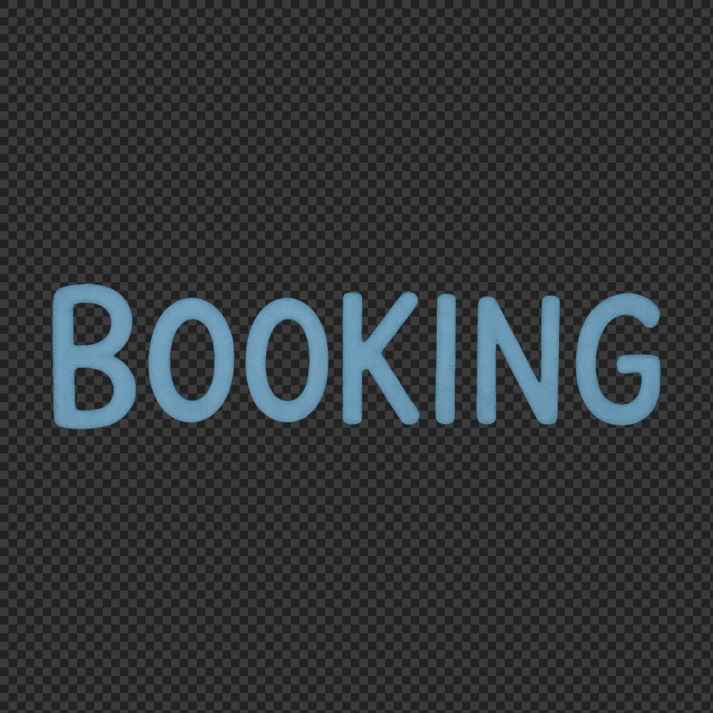PNG Simple blue booking text | Free PNG - rawpixel