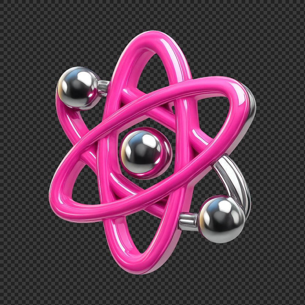 Atom Physics Science Design Graphic PNG Images | Free Photos, PNG ...