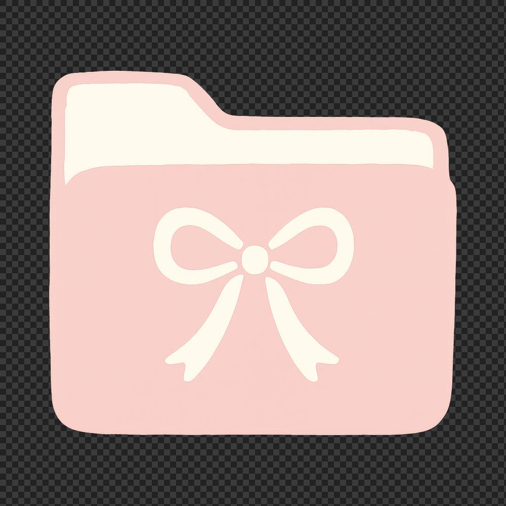 PNG Pink folder decorative bow | Free Icons - rawpixel