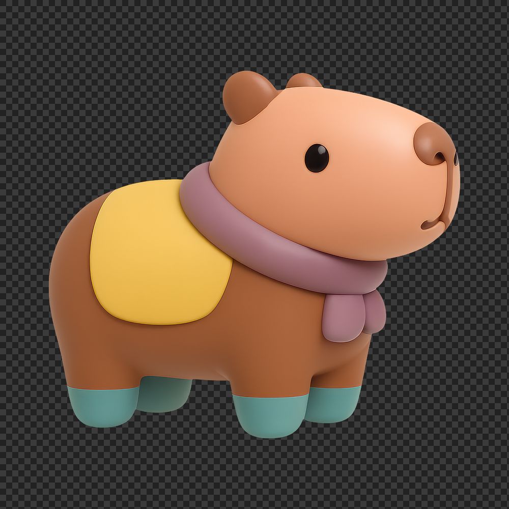 Capybara+icon Cartoon Images | Free Photos, PNG Stickers, Wallpapers ...