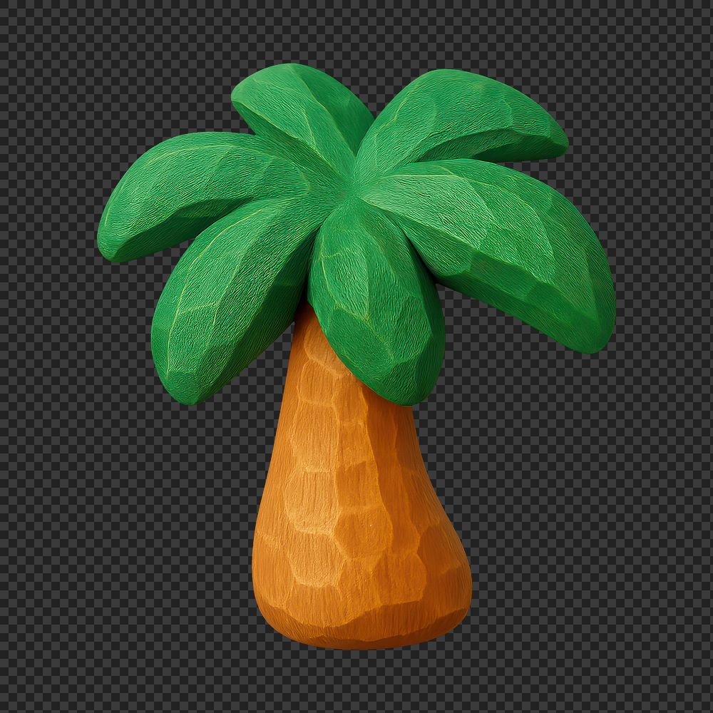 Palm Tree Cartoon Texture Shadow Images | Free Photos, PNG Stickers ...