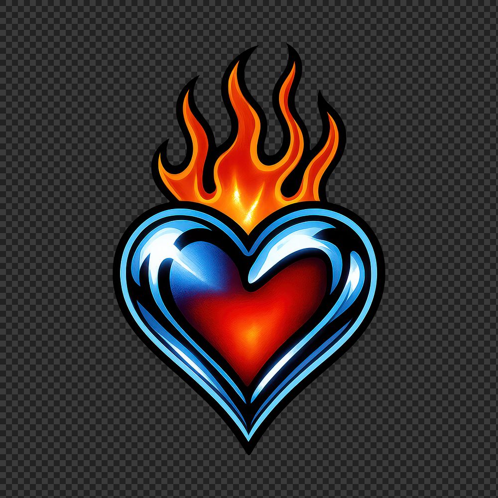 Fire Heart Design Images | Free Photos, PNG Stickers, Wallpapers ...