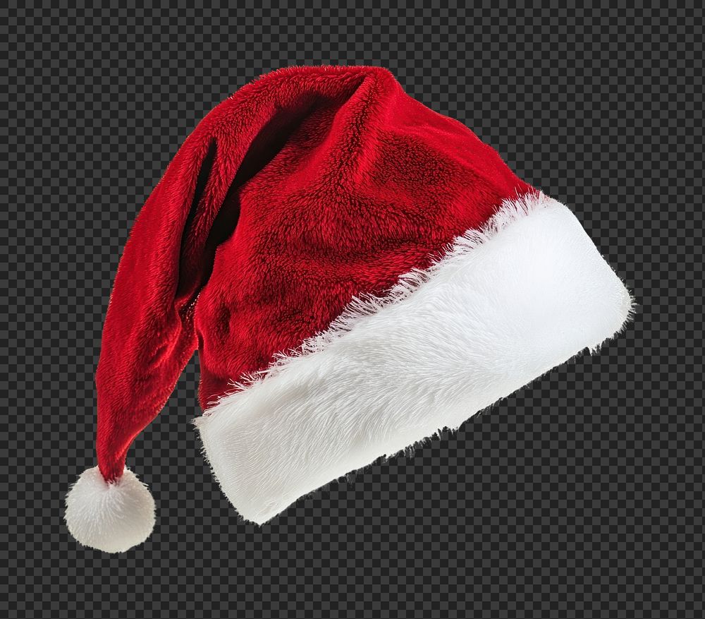 PNG Festive red Santa hat | Free PNG - rawpixel