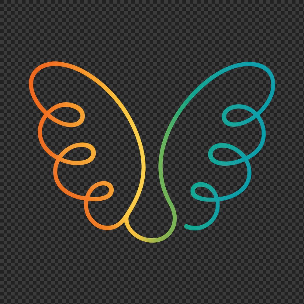 Abstract Angel Wings Icon Images | Free Photos, PNG Stickers ...