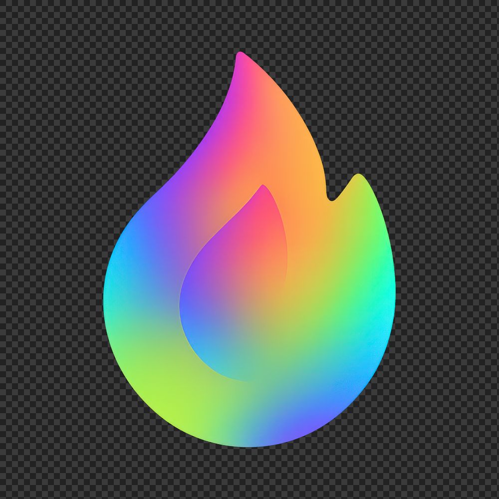 Fire Rainbow Gradient Images | Free Photos, PNG Stickers, Wallpapers ...