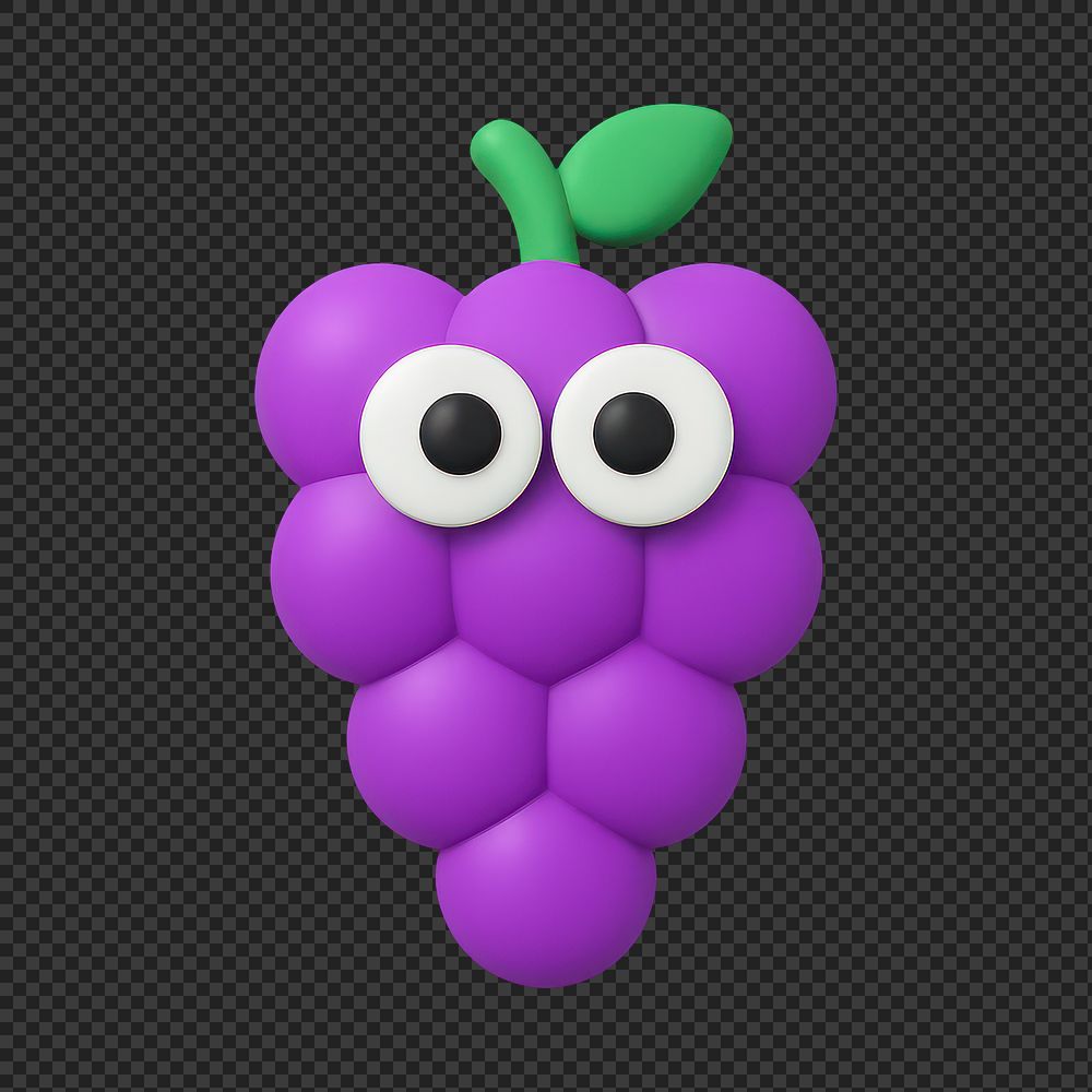 Grape Cartoon Playful Images | Free Photos, PNG Stickers, Wallpapers ...