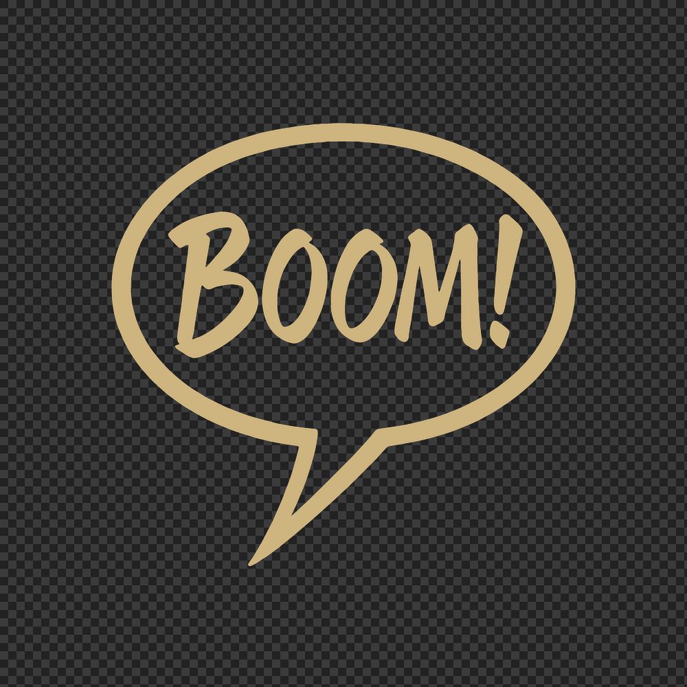 Boom PNG Cartoon Images | Free Photos, PNG Stickers, Wallpapers ...