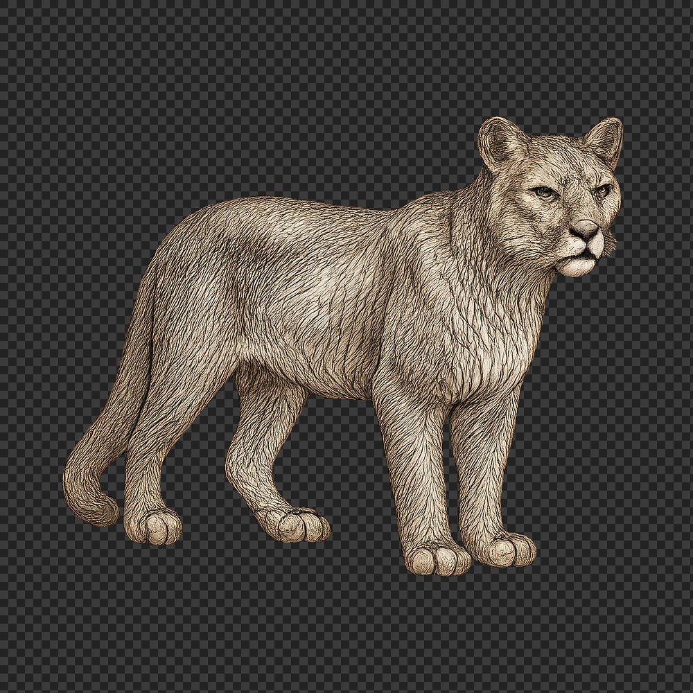 Cougar PNG Cat Images | Free Photos, PNG Stickers, Wallpapers ...