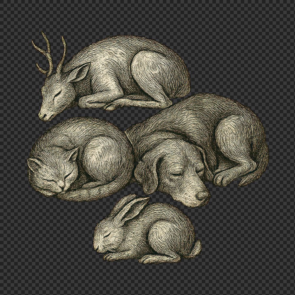 Rabbit Engraved Aesthetic Images | Free Photos, PNG Stickers ...