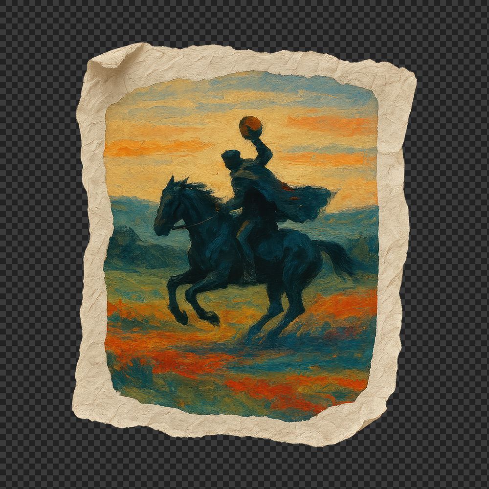 Horse Portrait Art Paper Vintage PNG Images | Free Photos, PNG Stickers ...