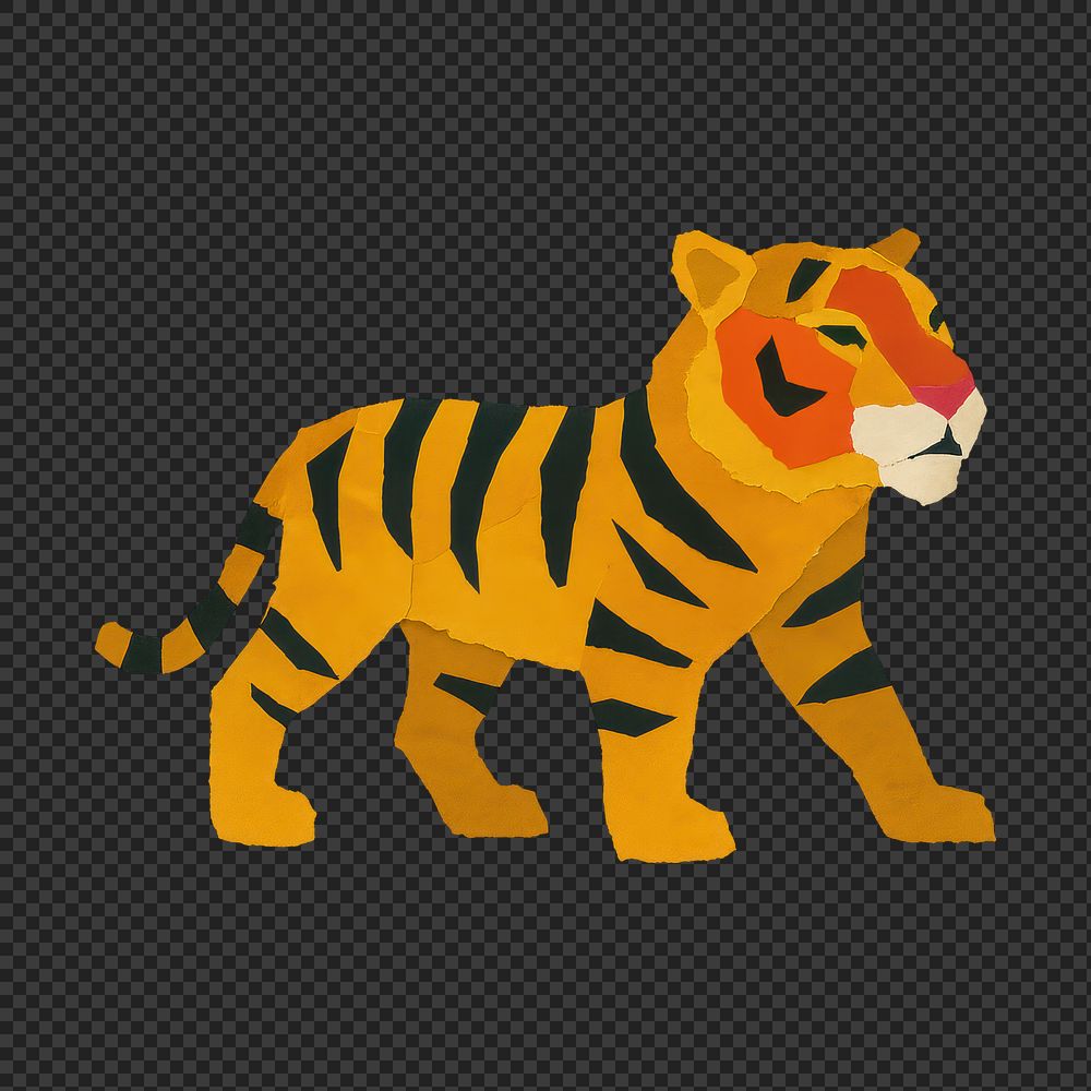 Animal Paper Cut Design Isolated PNG Images | Free Photos, PNG Stickers ...