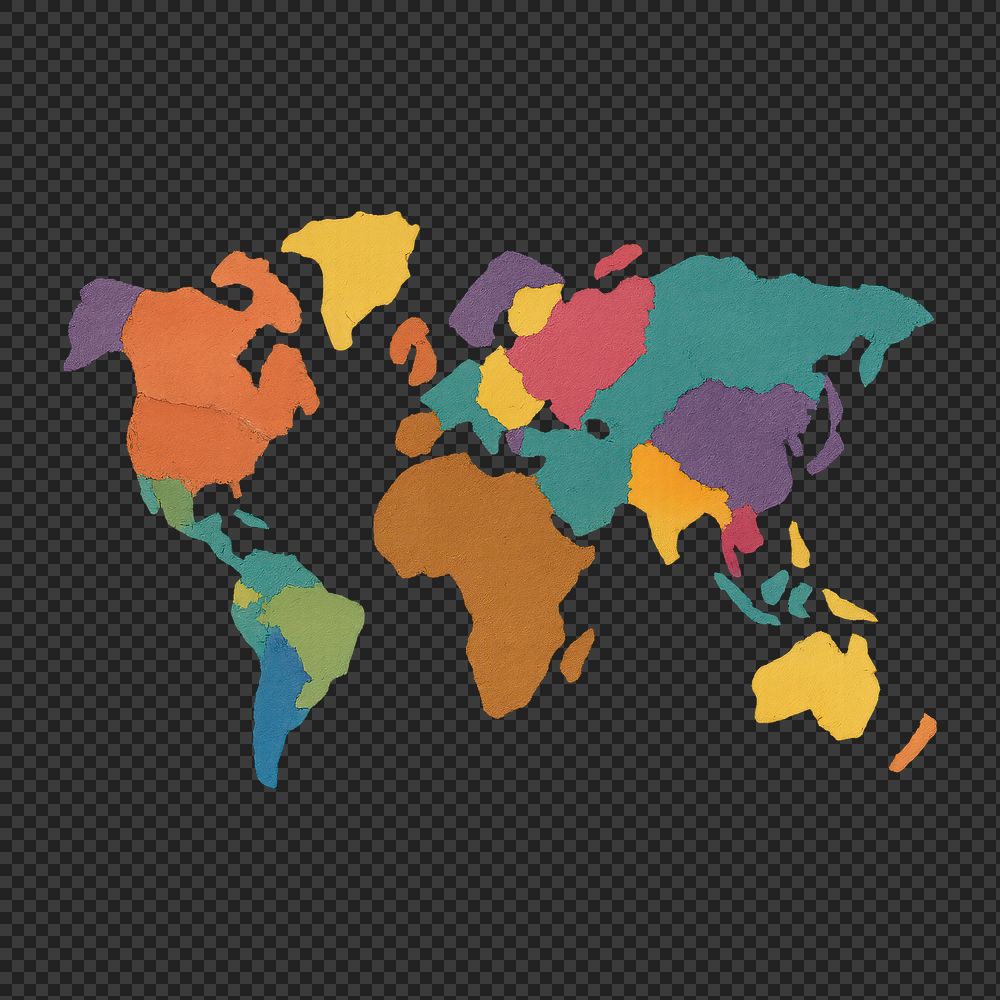 Map+collage PNG Paper Images | Free Photos, PNG Stickers, Wallpapers ...