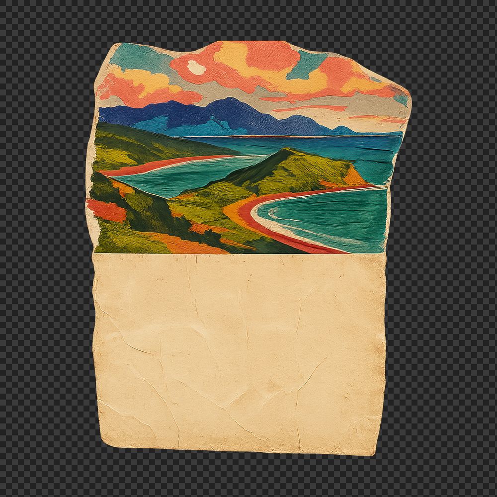 Paper+landscapes+and+mountains Scenery Shadow Art PNG Texture Images ...