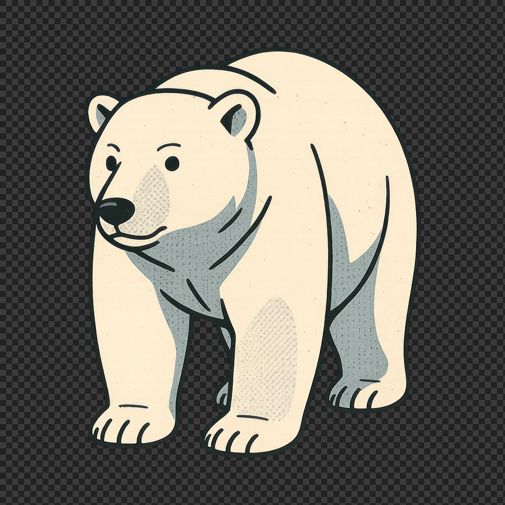 Polar Bear Character PNG Images | Free Photos, PNG Stickers, Wallpapers ...