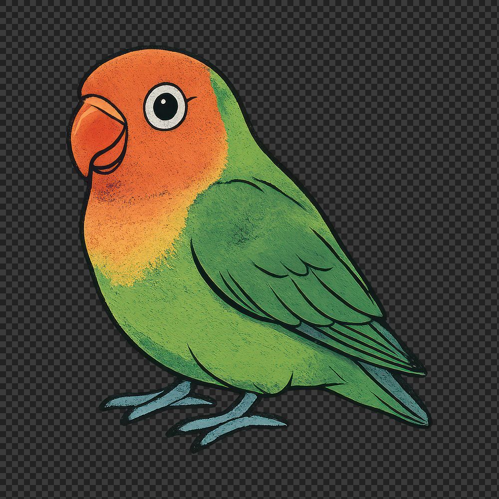 Cartoon+parrot Shadow Images | Free Photos, PNG Stickers, Wallpapers ...