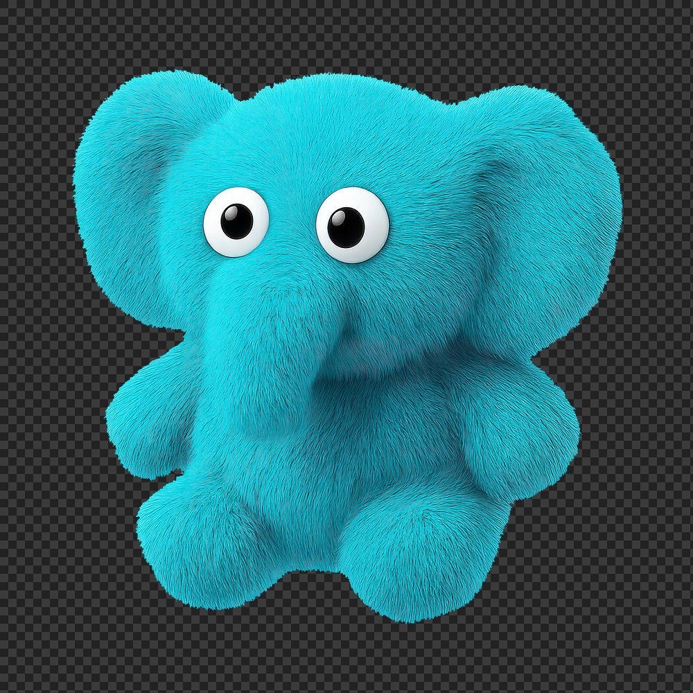 Cartoon Elephant Blue Transparent Images | Free Photos, PNG Stickers ...
