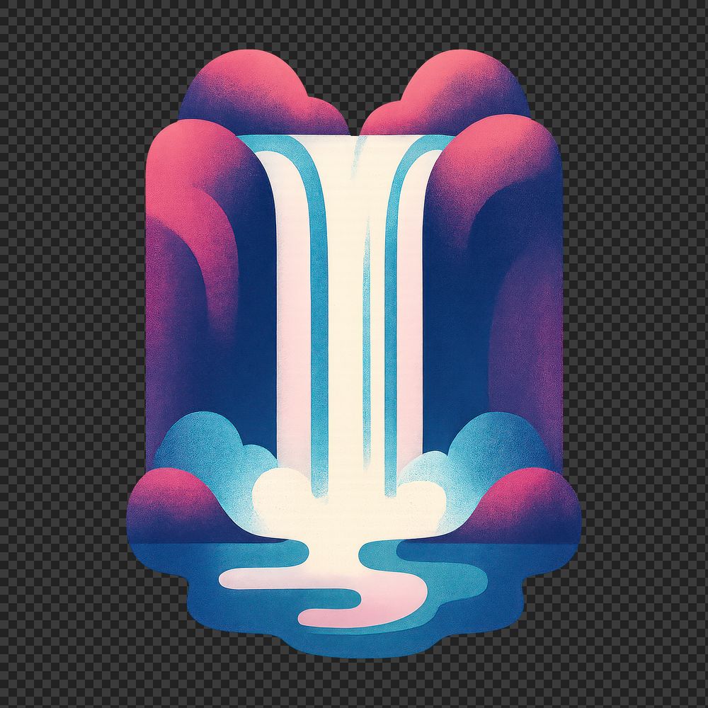 Blue Waterfall Transparent Images | Free Photos, PNG Stickers ...