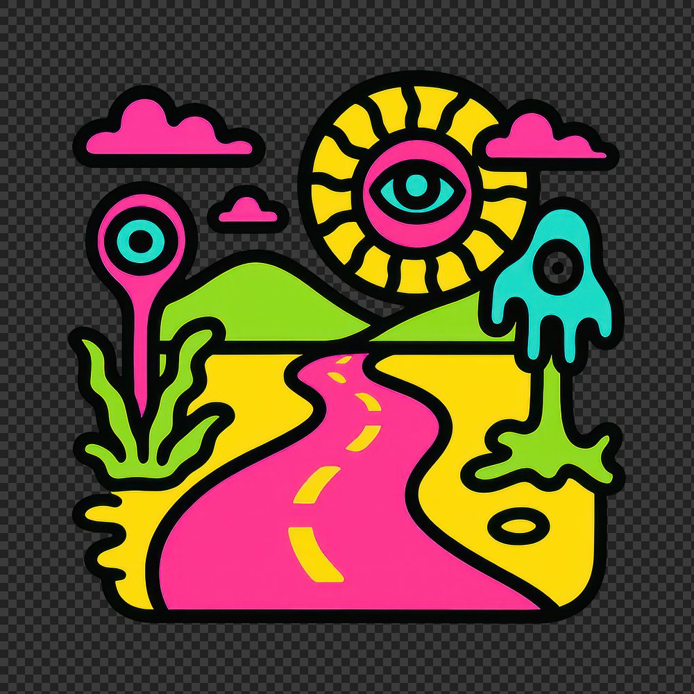 Neon+bright+green+eyes Cartoon Images | Free Photos, PNG Stickers ...