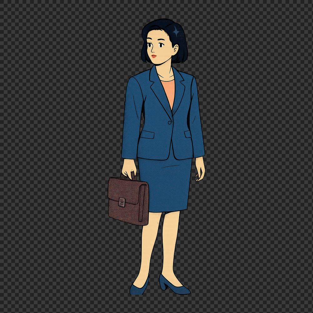 Woman Office PNG Professional Attire Cartoon Images | Free Photos, PNG ...