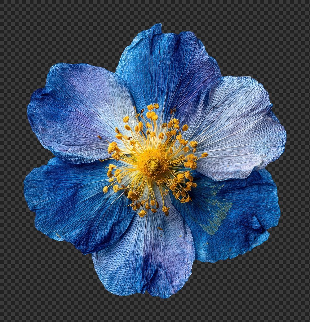 Blue Flowers Flatlay PNG Images | Free Photos, PNG Stickers, Wallpapers ...