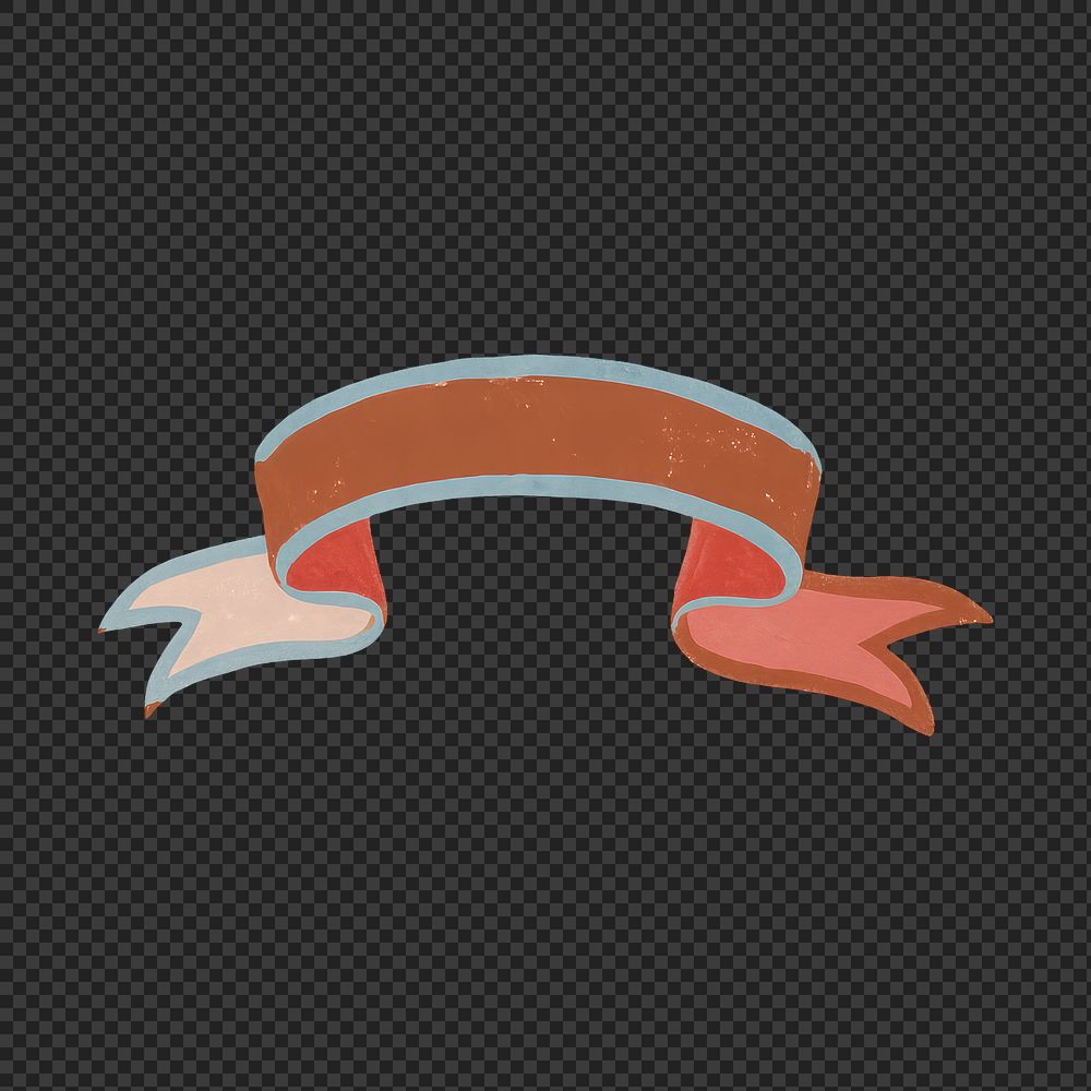 Ribbon Banner Vintage PNG Shadow Images | Free Photos, PNG Stickers ...