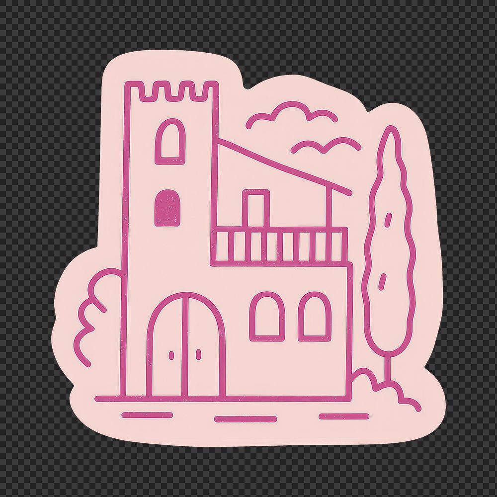 Pink Castle Art Background Light Design Images | Free Photos, PNG ...