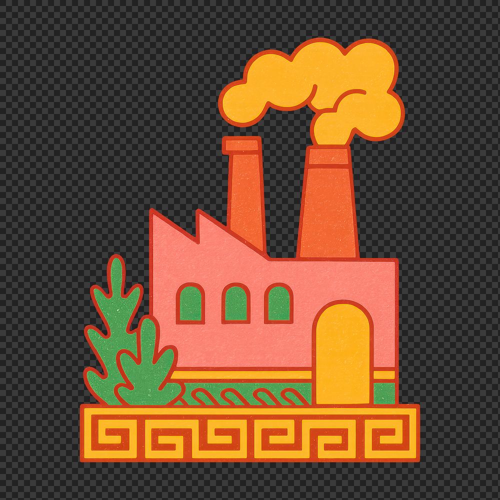 Chinese Building Cartoon Pattern PNG Images | Free Photos, PNG Stickers ...