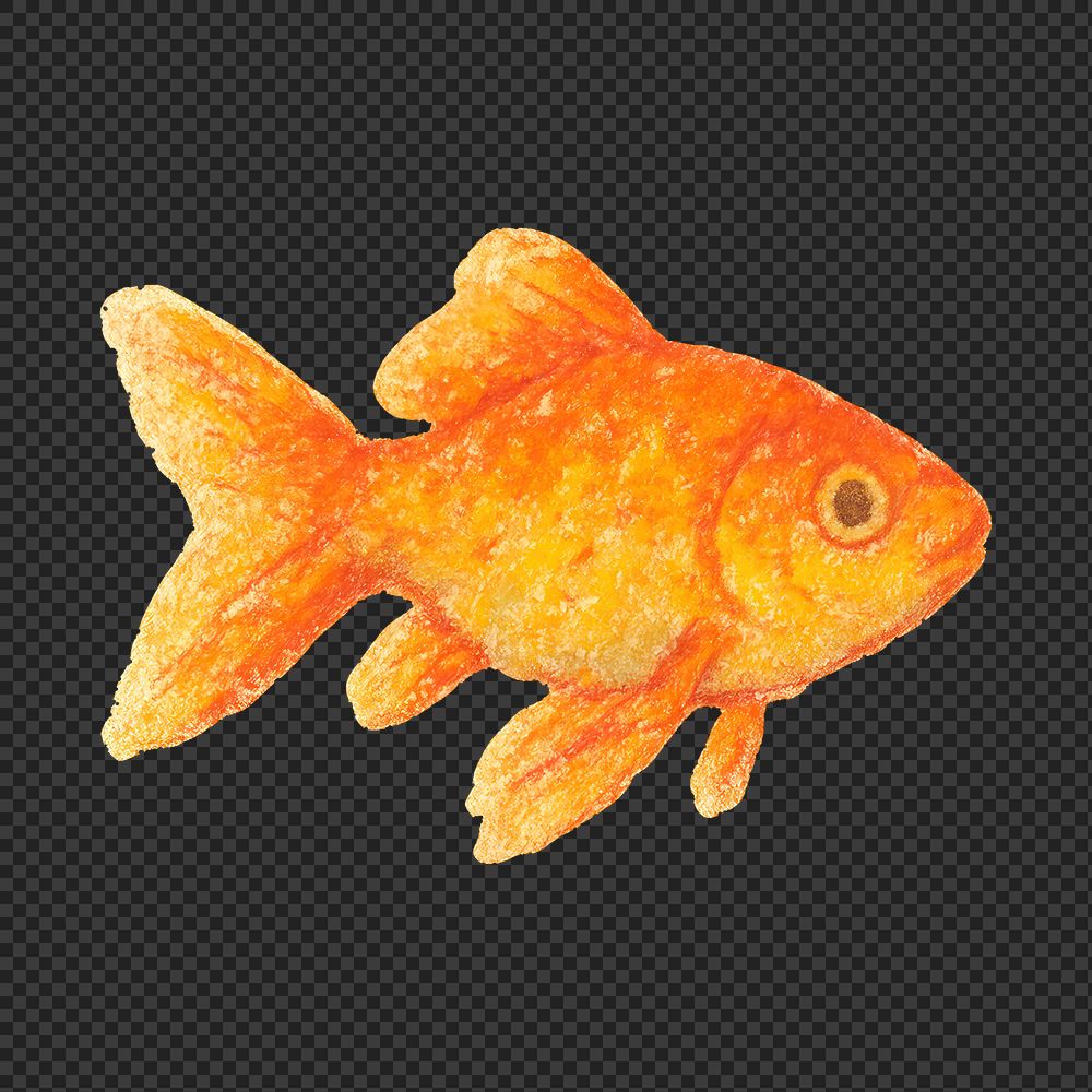 Orange Goldfish Cartoon PNG Fish Images | Free Photos, PNG Stickers ...