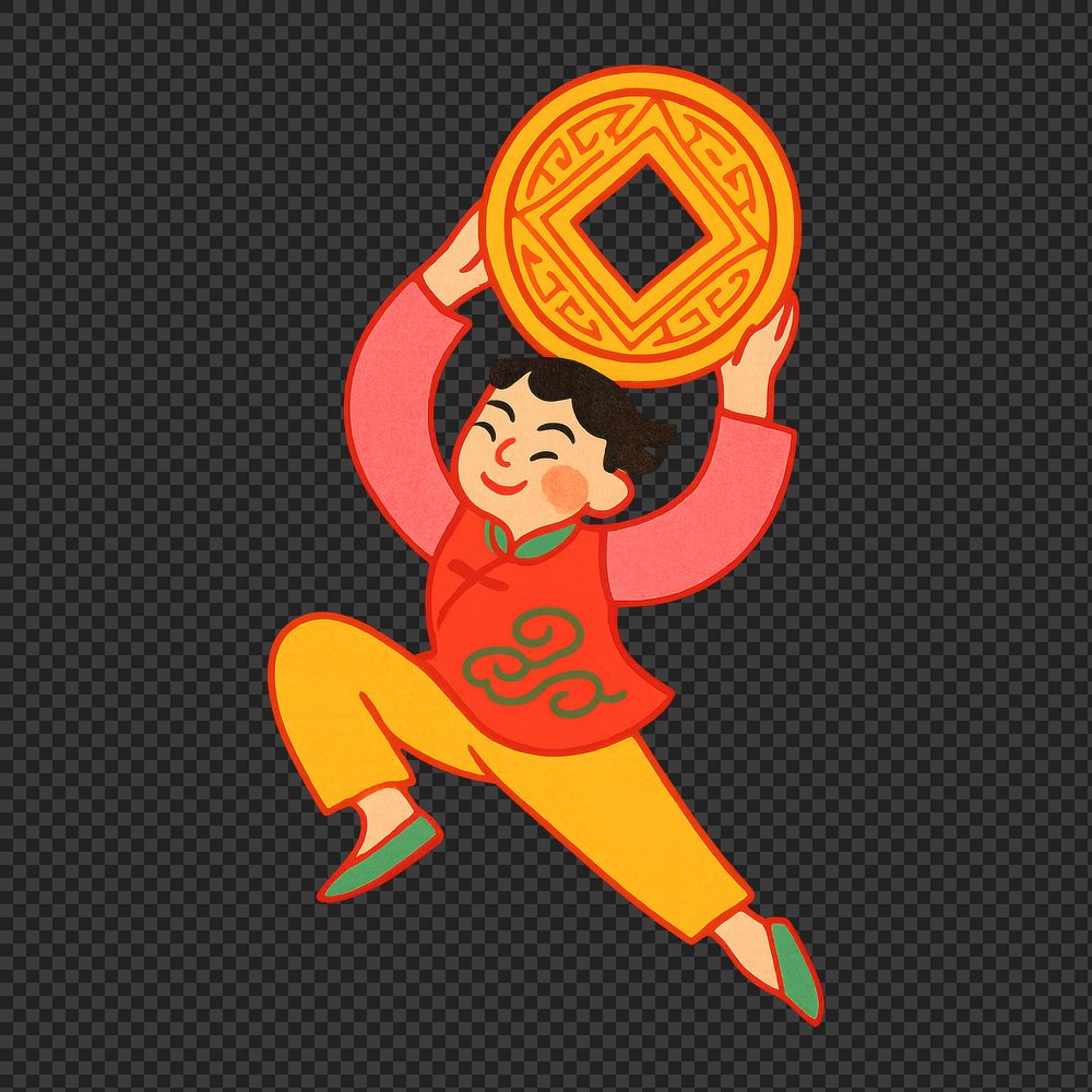 Kids Dancing Vintage Style PNG Images | Free Photos, PNG Stickers ...