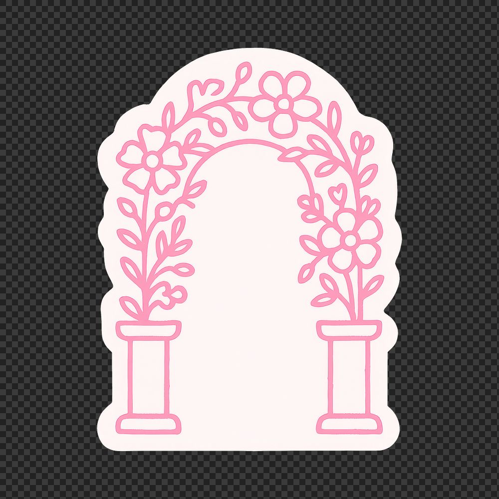 White+wedding+arch Illustration Images | Free Photos, PNG Stickers ...