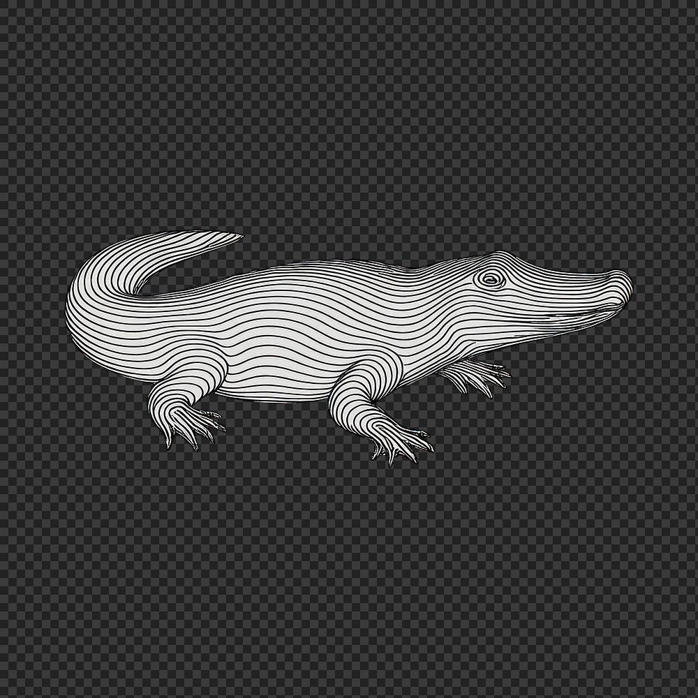 Alligator+black+and+white Shadow Background Images | Free Photos, PNG ...