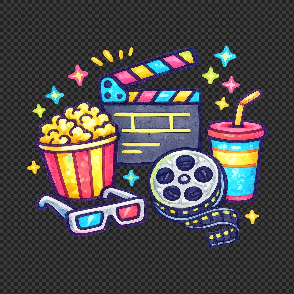 Kids Cinema Popcorn Background Images | Free Photos, PNG Stickers ...