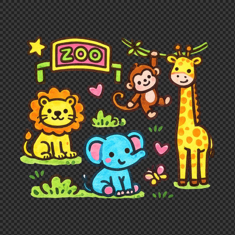 Friends Jungle PNG Images | Free Photos, PNG Stickers, Wallpapers ...