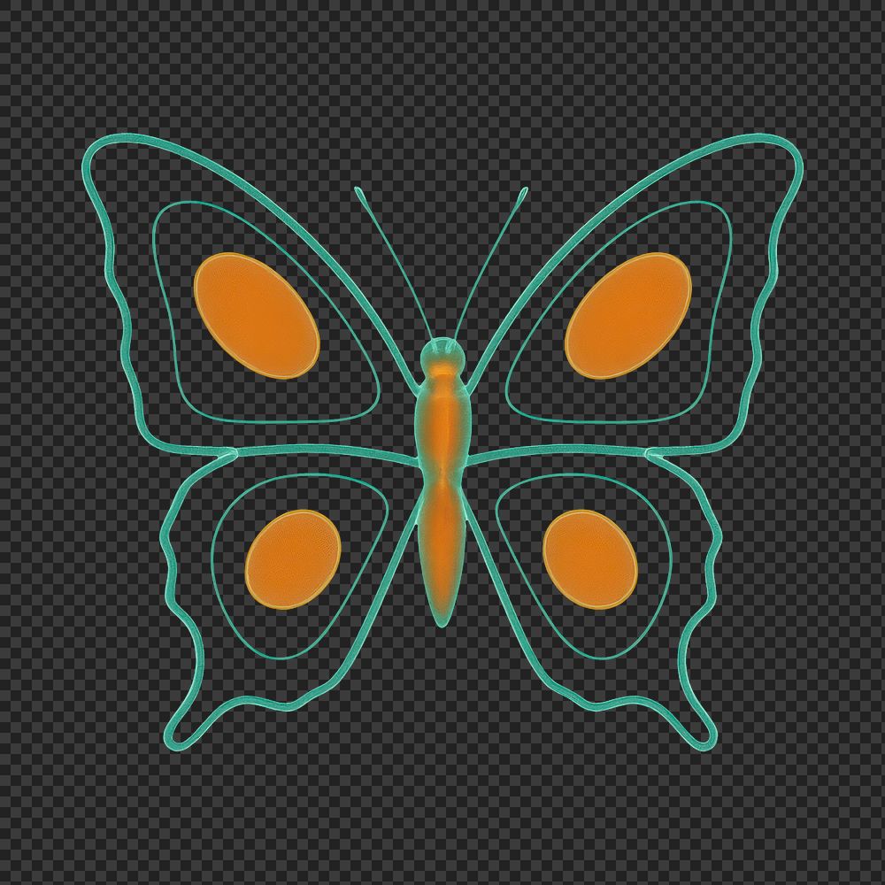 Butterfly View Aesthetic Art Images | Free Photos, PNG Stickers ...