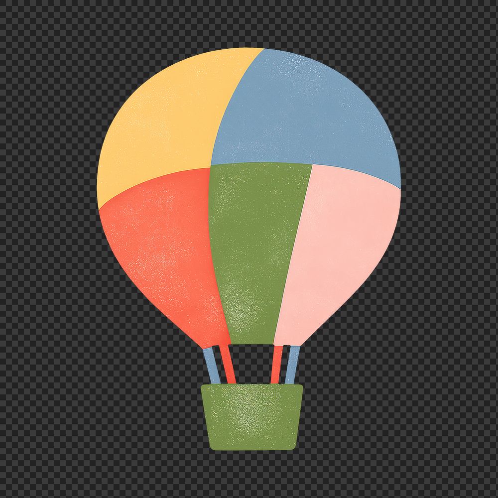 PNG Vintage Hot Air Balloons Style Images | Free Photos, PNG Stickers ...