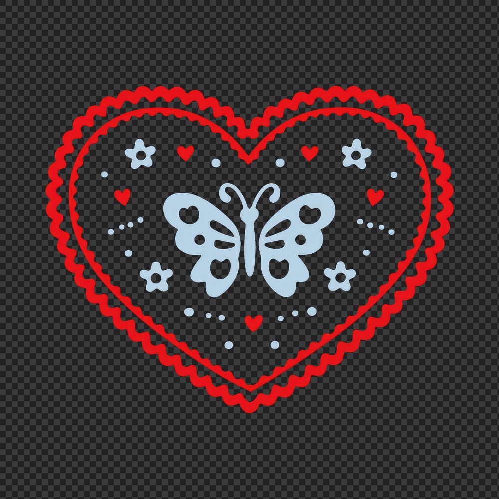 Transparent Blue Butterfly Design Shadow Cute Images | Free Photos, PNG ...