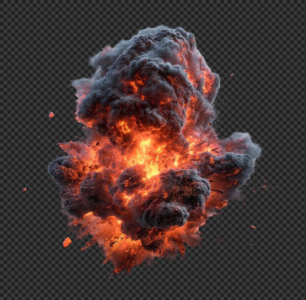 Explosion Impact Energy Photo Isolated Debris Images | Free Photos, PNG ...