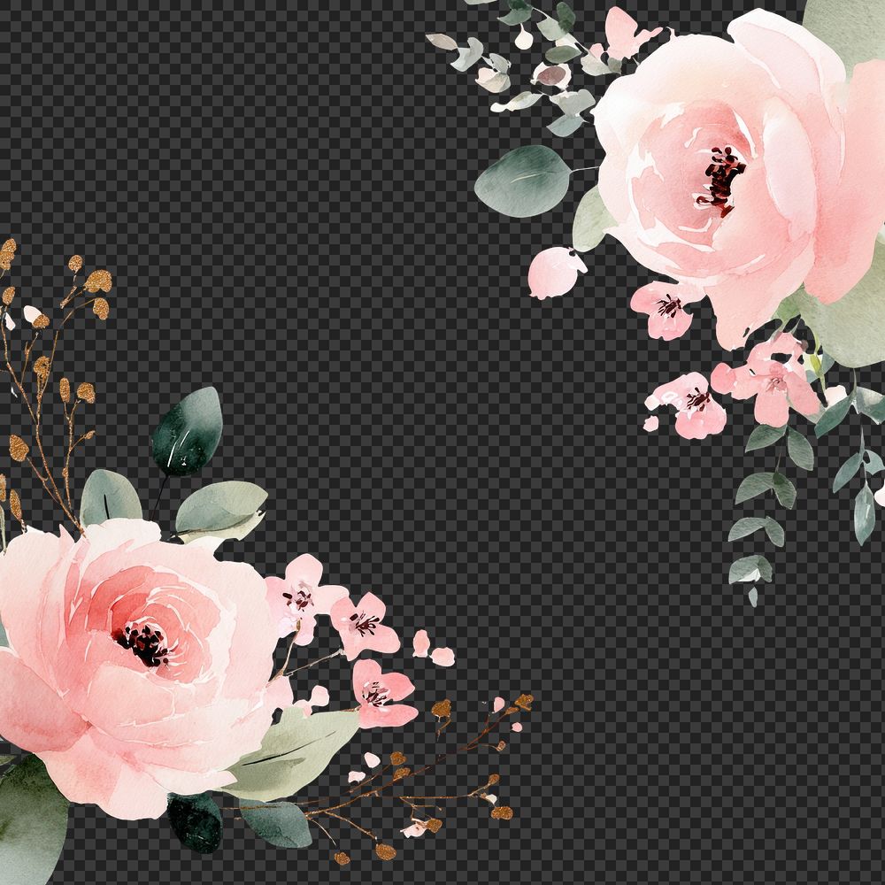 Beautiful Floral Corner Design Blossom Nature Images | Free Photos, PNG ...