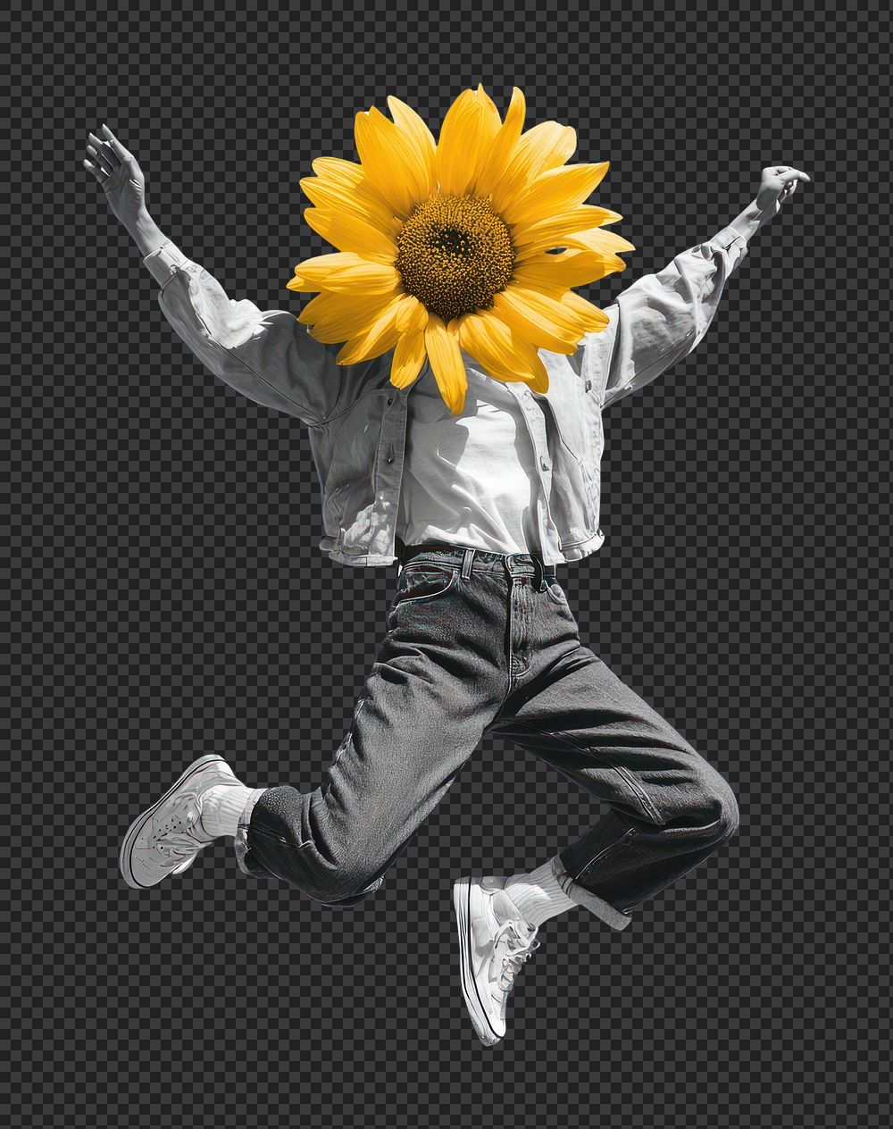 Full Body Black People PNG Flower Images | Free Photos, PNG Stickers ...