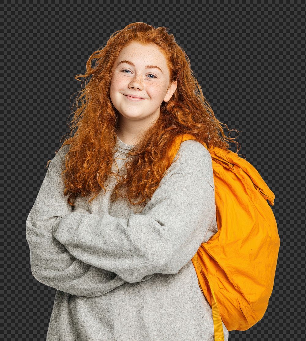 School Teenagers With Backpack Teen Female Images | Free Photos, PNG ...