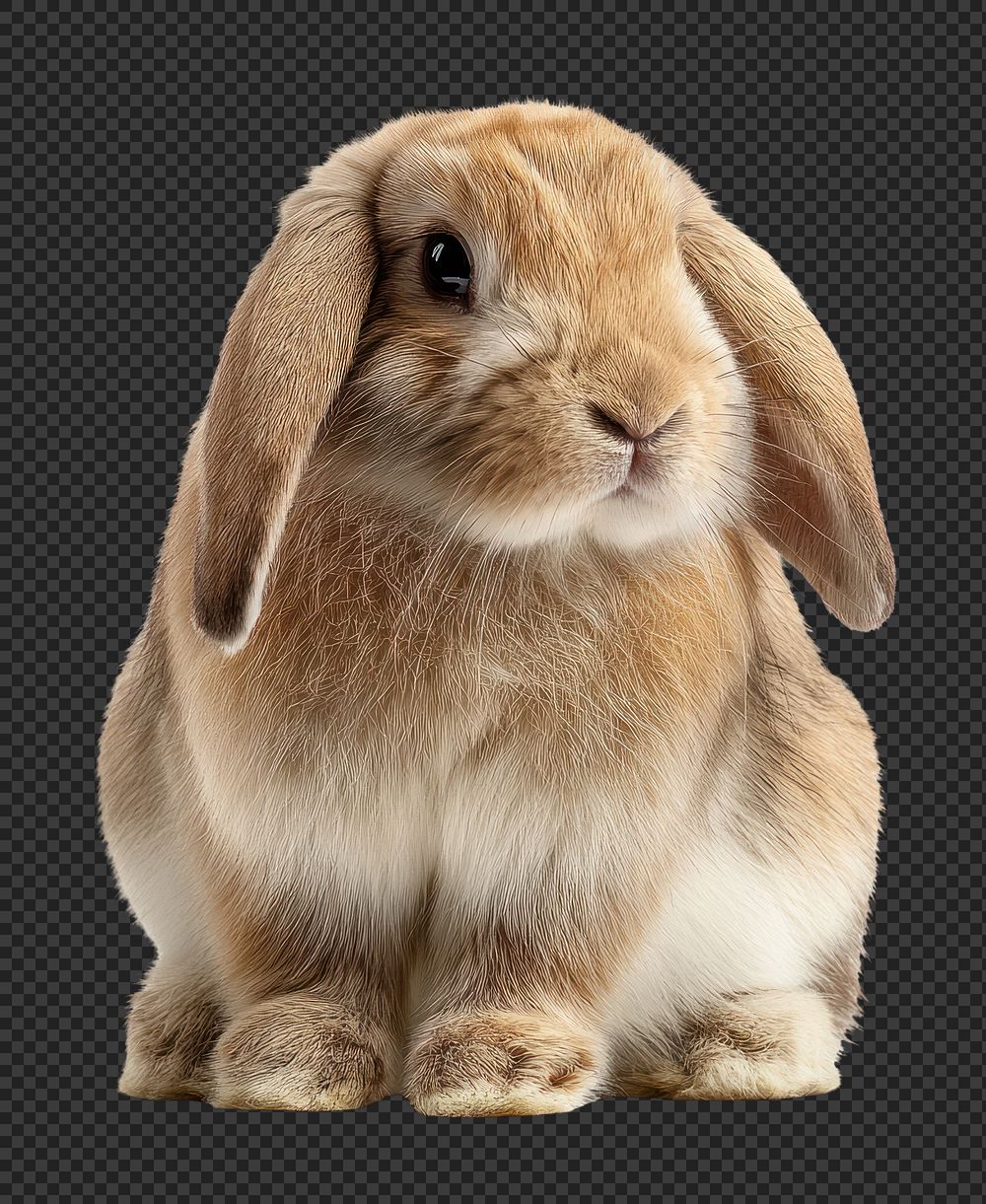 Realistic White Rabbit Isolated Transparent Images | Free Photos, PNG ...