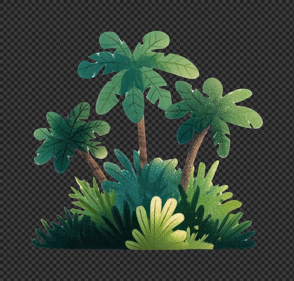 Tropical Vegetation PNG Tree Leaf Jungle Images | Free Photos, PNG ...
