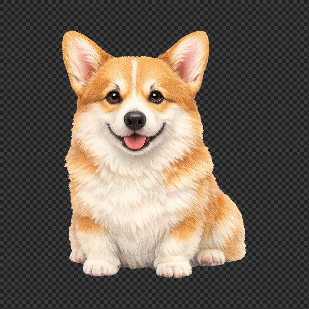 Cartoon Corgi Shadow Images | Free Photos, PNG Stickers, Wallpapers ...