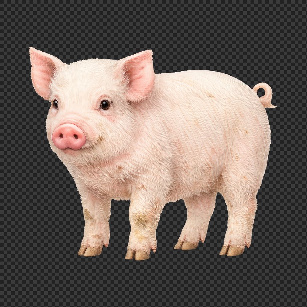 Farm Animals Pigs Isolated Images | Free Photos, PNG Stickers ...