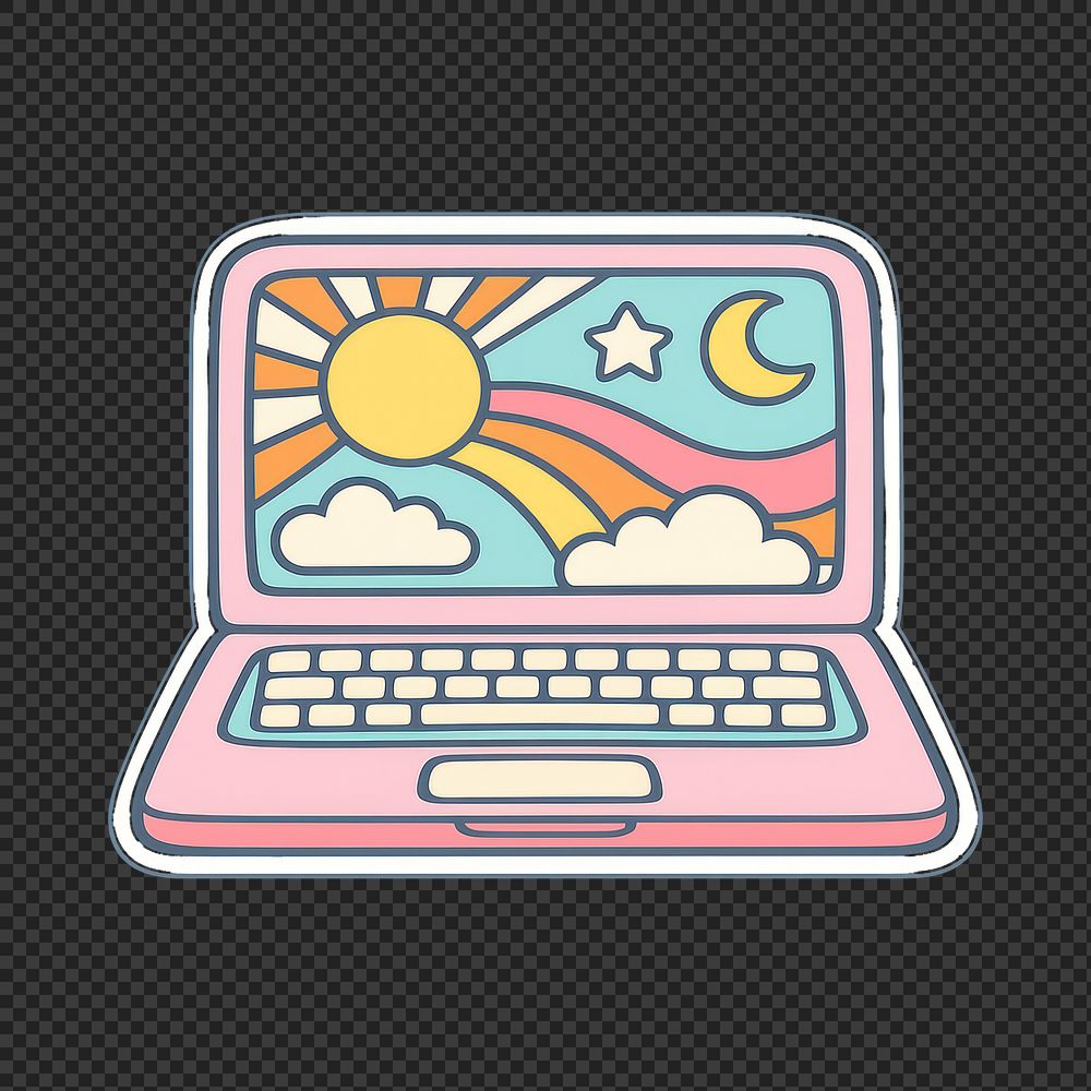Laptop+stickers Design Images | Free Photos, PNG Stickers, Wallpapers ...