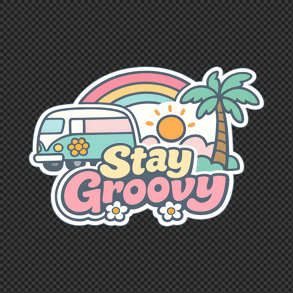 Groovy Retro Illustration Images | Free Photos, PNG Stickers ...