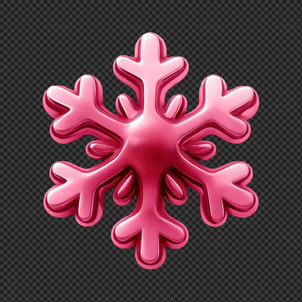 3d Snowflake Snow Design Transparent PNG Images | Free Photos, PNG ...